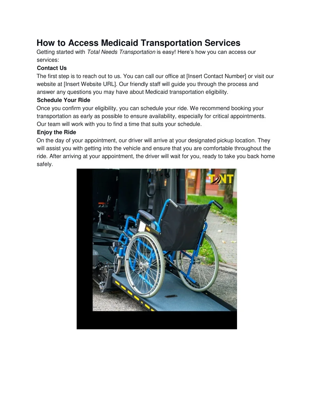 PPT - Convenient and Affordable Medicaid Transportation in Las Vegas ...