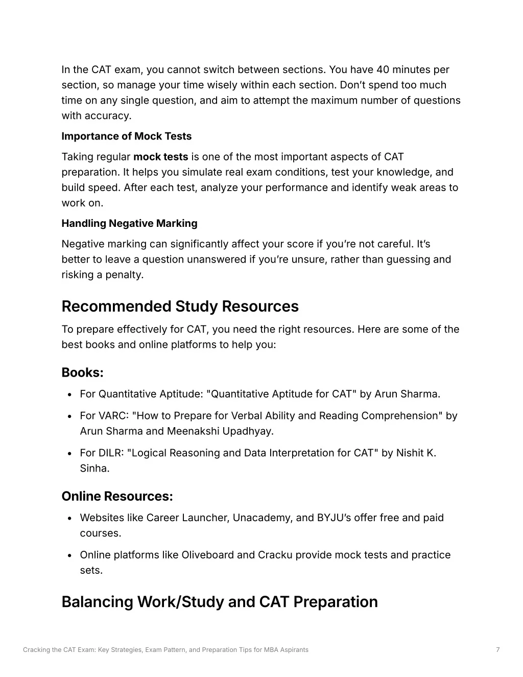 PPT - Cracking the CAT Exam: Key Strategies, Exam Pattern, and ...