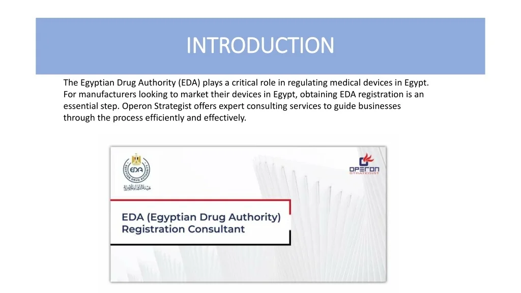 PPT - EDA Registration for Medical Devices PowerPoint Presentation ...