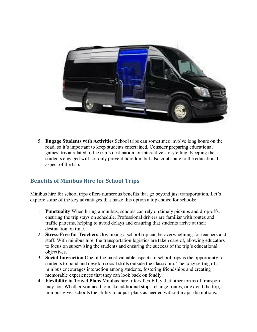PPT - School Trips Minibus Hire PowerPoint Presentation, free download ...