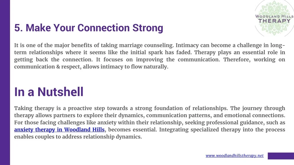 PPT - Top 5 Ways Couples Therapy Can Improve Your Relationship ...