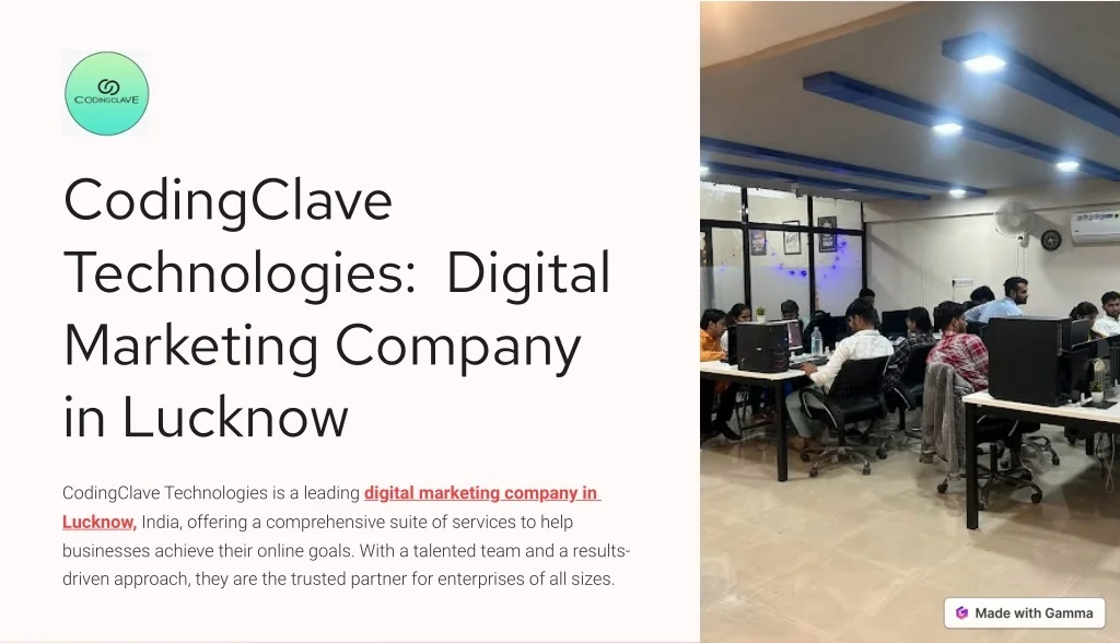 PPT - Digital Marketing Company in Lucknow PowerPoint Presentation, free download - ID:13655790