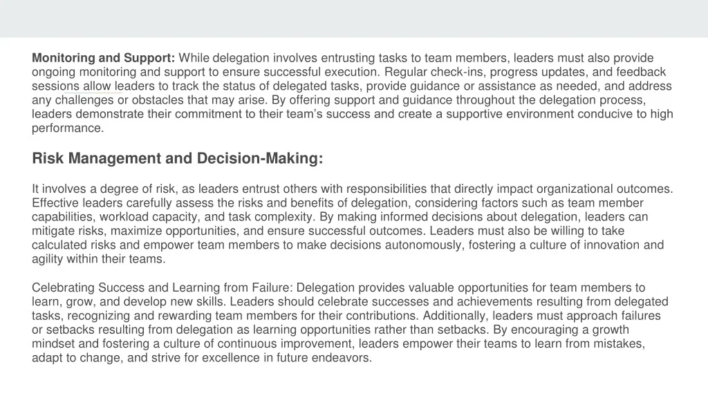 PPT - The Art of Delegation_ Empowering Teams and Enhancing ...