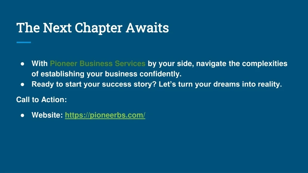 PPT - Business Setup in Dubai, UAE - Pioneer Business Services ...