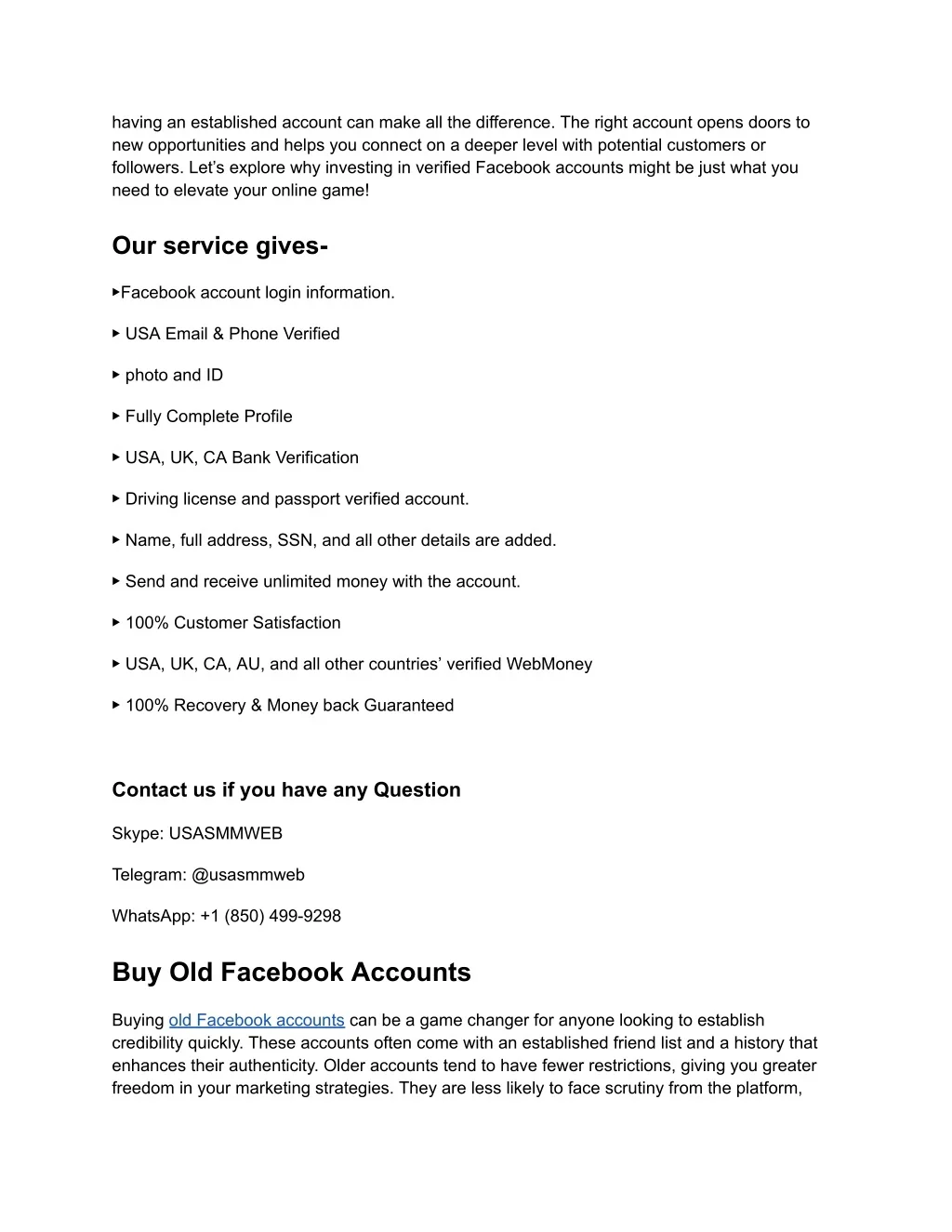 PPT - Buy Verified Facebook Accounts PowerPoint Presentation, free ...