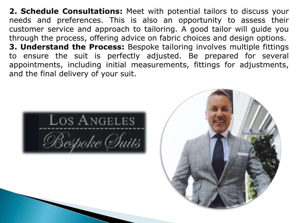 PPT - The Ultimate Guide to Bespoke Suits in Los Angeles Tailoring ...