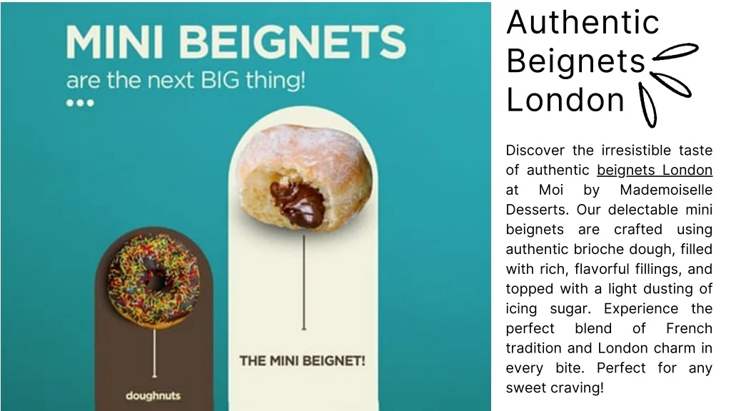 PPT - Savor Light, Fluffy Mini Beignets – A Taste of France in London ...