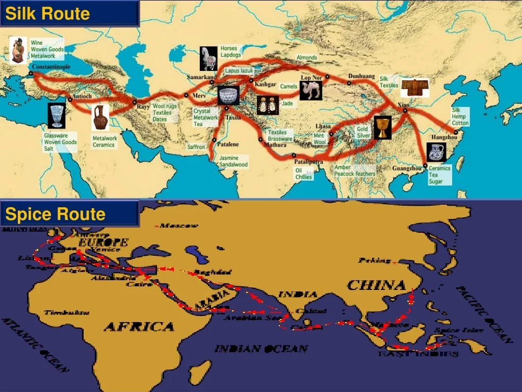 PPT - Silk Route: 12 Treasures of Trade and Culture PowerPoint ...