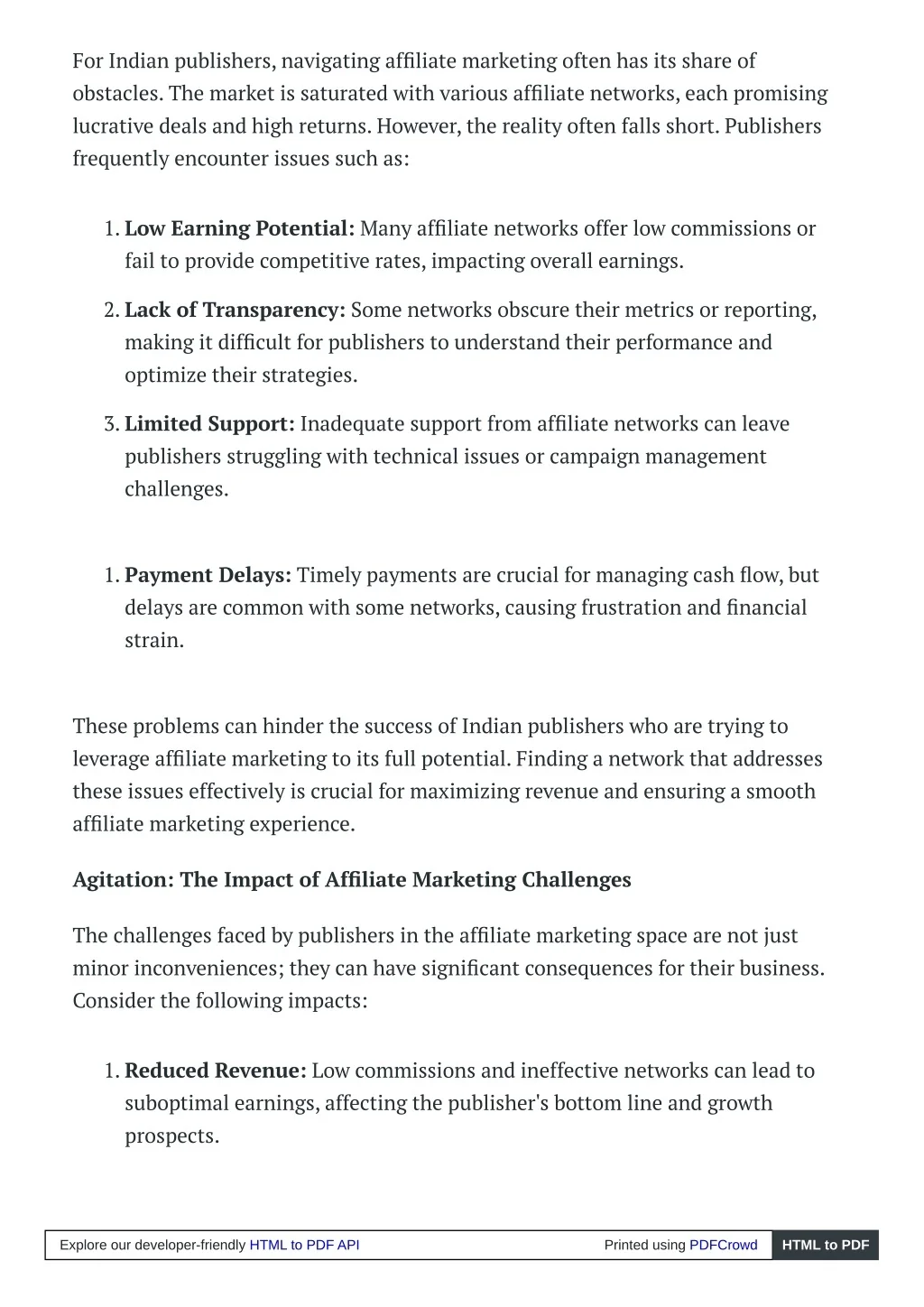 PPT - Affiliate Marketing Network for Indian Publishers Adsplay ...