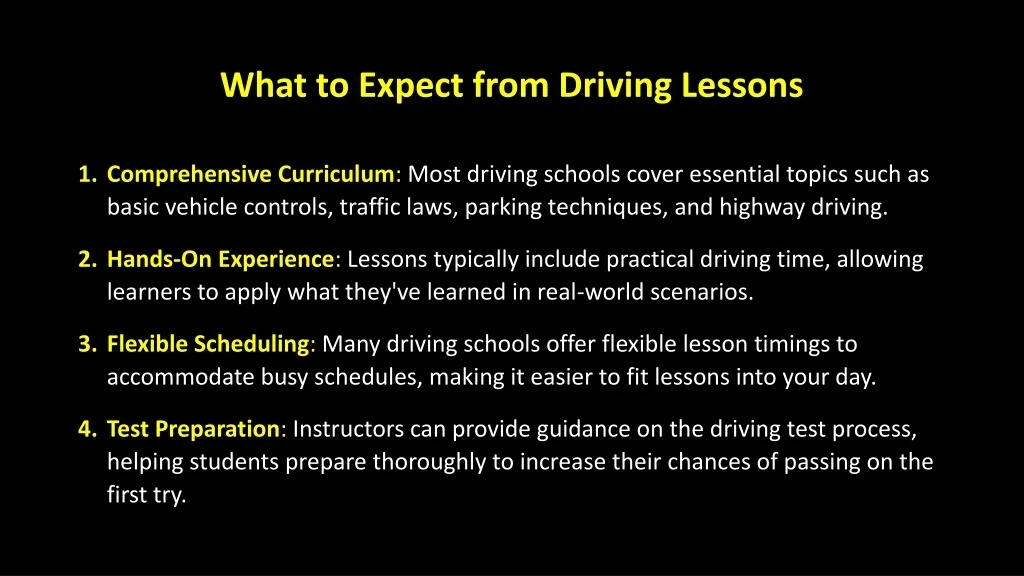 PPT - Driving Lessons in Silverwater: Your Path to Confidence and ...