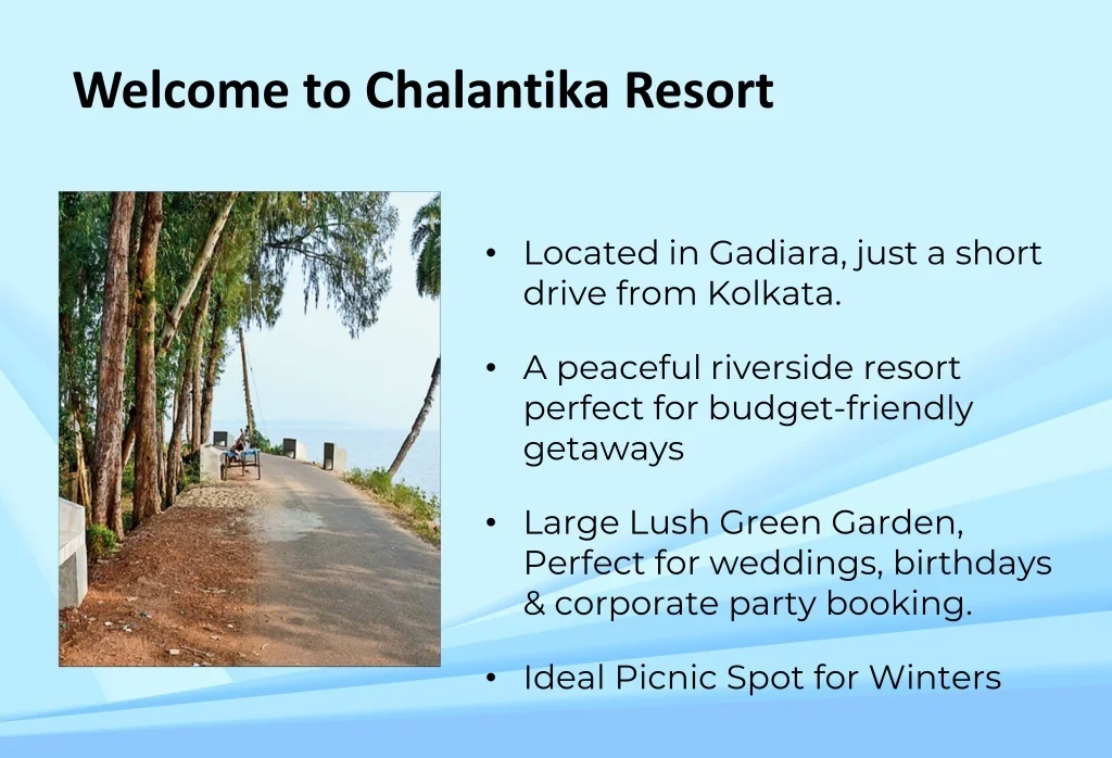 PPT - Chalantika Resort - Gadiara Your Riverside Retreat PowerPoint ...