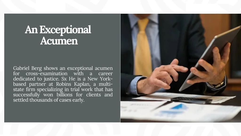 PPT - Gabriel Berg - Career As A Trial Lawyer PowerPoint Presentation ...