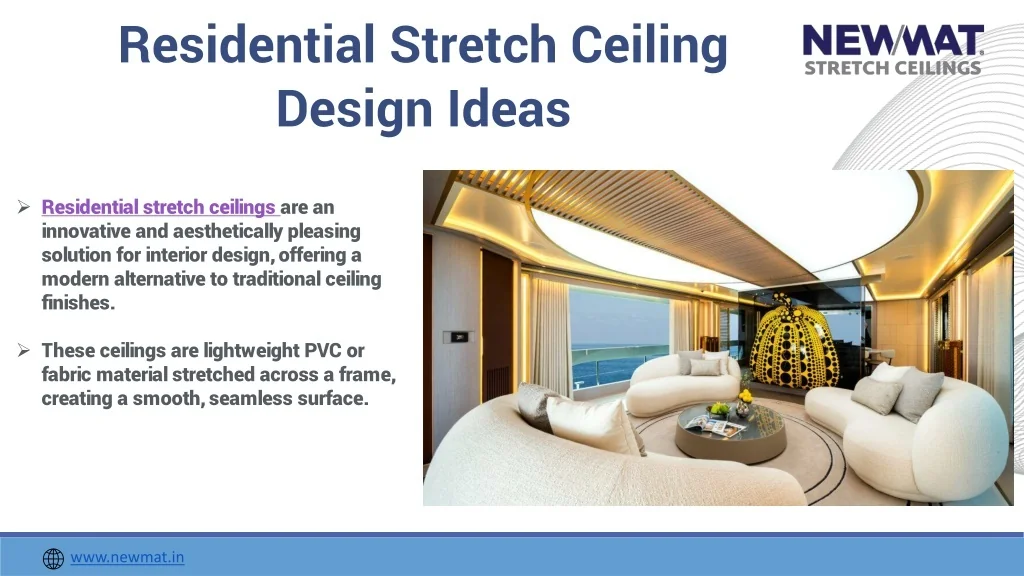 PPT - Residential Stretch Ceiling Ideas PowerPoint Presentation, free ...