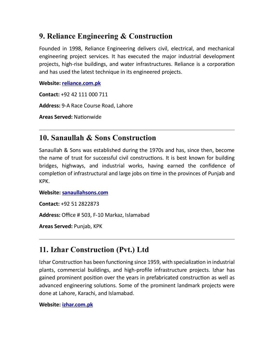 PPT - Top Civil Engineering Companies in Pakistan PowerPoint Presentation - ID:13672144