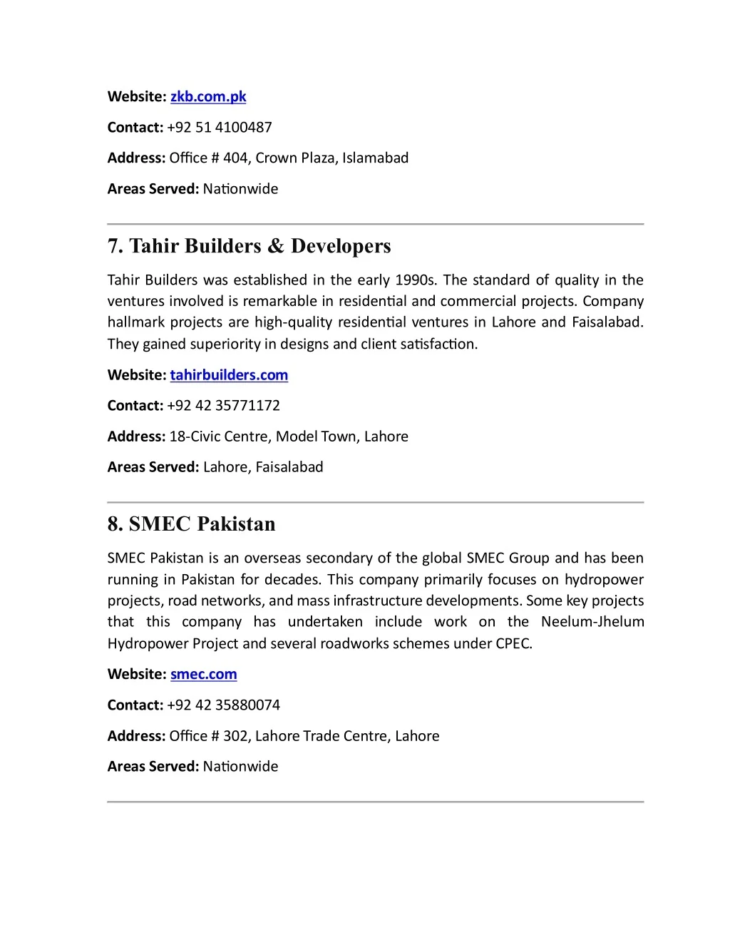 PPT - Top Civil Engineering Companies in Pakistan PowerPoint ...
