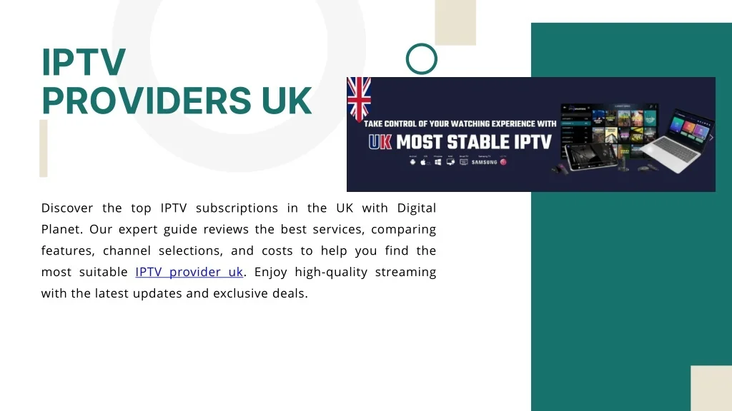 PPT - Affordable IPTV Subscription in the UK | Stream Your Favourite ...