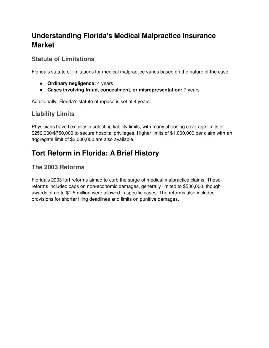 PPT - Navigating Medical Malpractice Insurance in Florida_ Key Insights ...