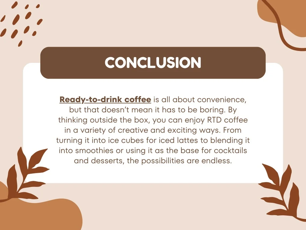 PPT - 5 Innovative Ways to Savor Ready-to-Drink Coffee PowerPoint ...