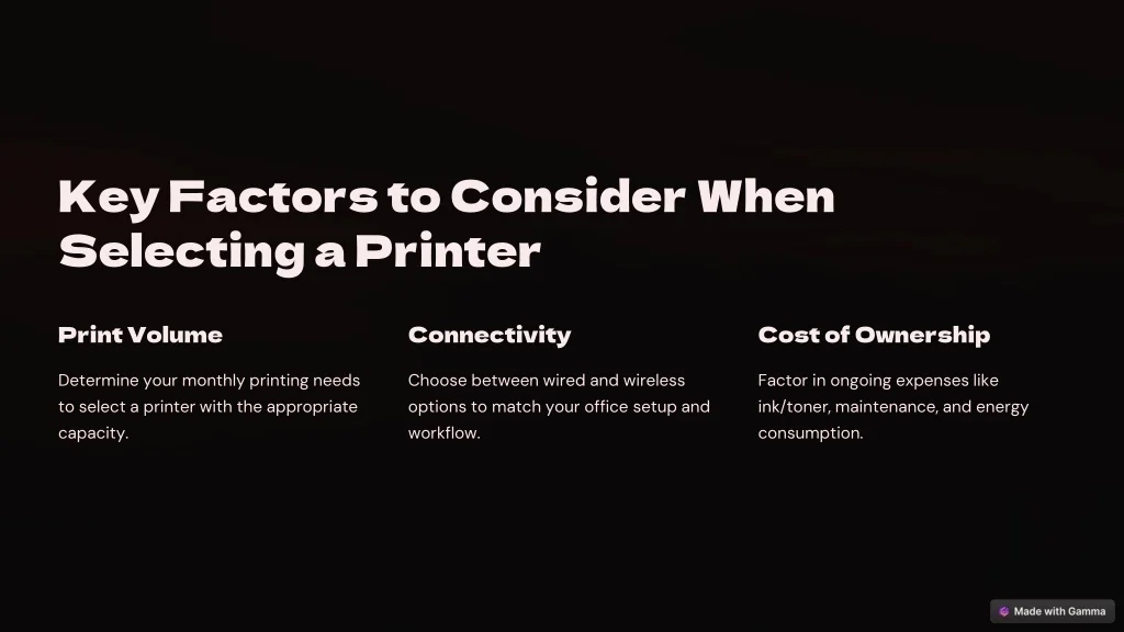PPT - Tips-to-Choose-the-Right-Printer-for-Your-Business-and-Office ...