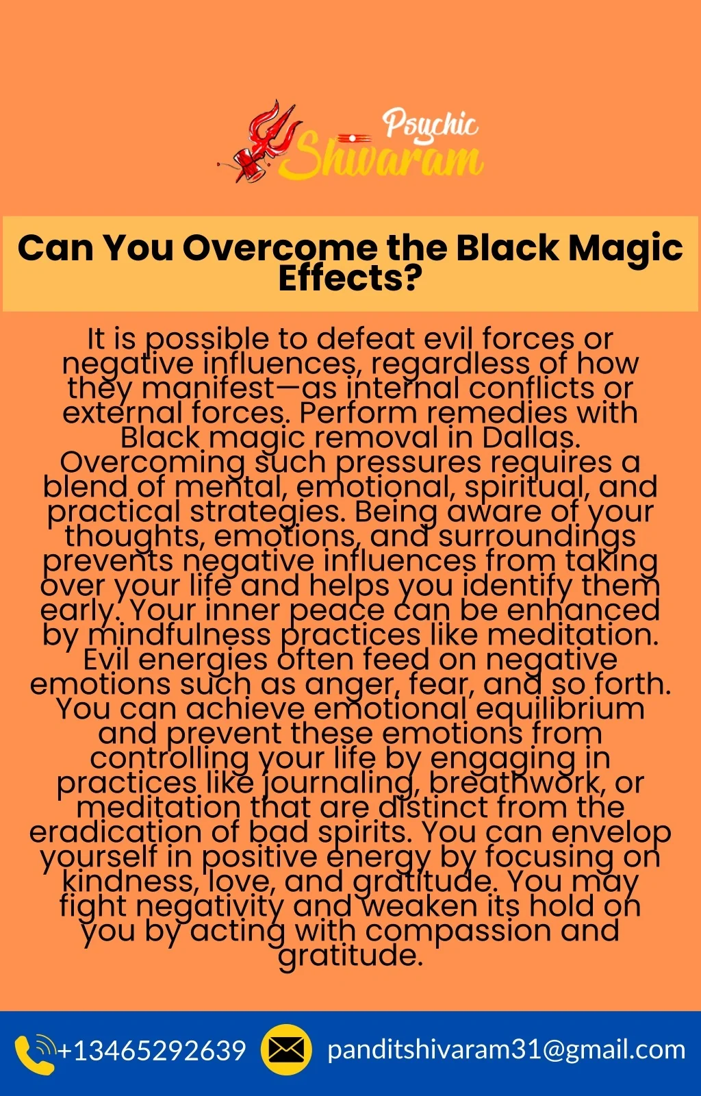 PPT - Achieve Happiness by Performing Black Magic Removal in Houston ...