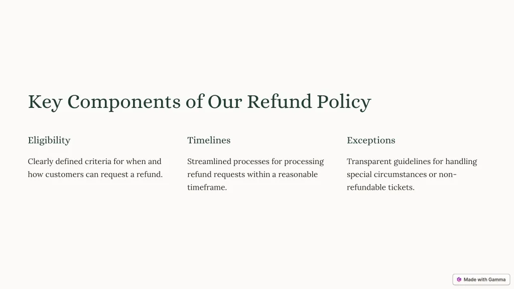PPT - United Economy Refund Policy PowerPoint Presentation, free ...