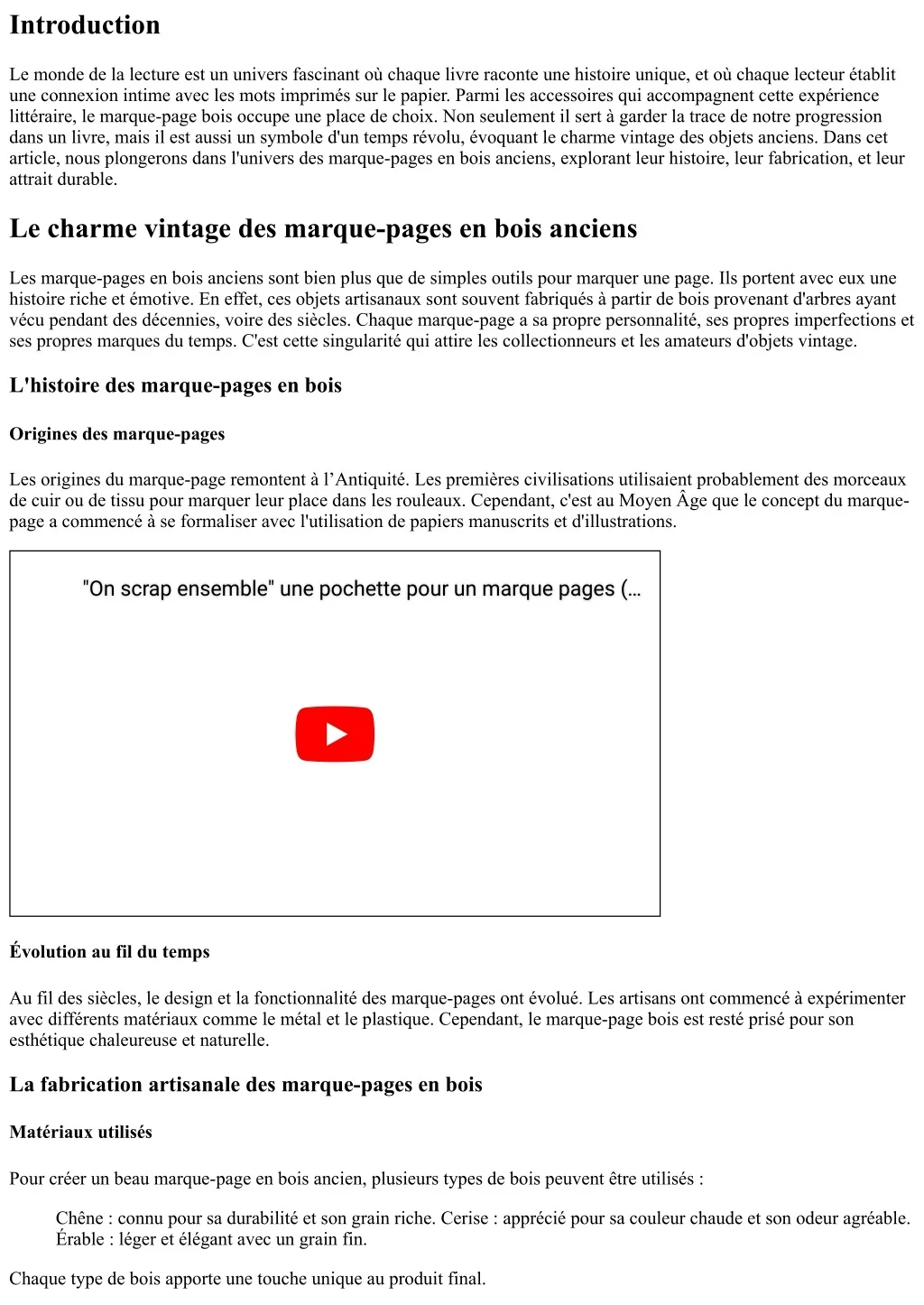 PPT - Le charme vintage des marque-pages en bois anciens PowerPoint Presentation - ID:13679901
