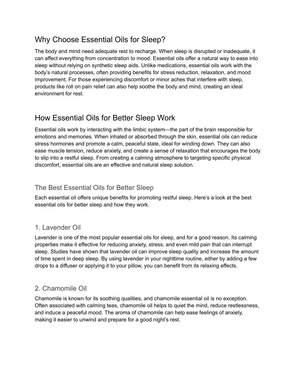 PPT - Best Essential Oils for Better Sleep_ Your Natural Solution to a ...