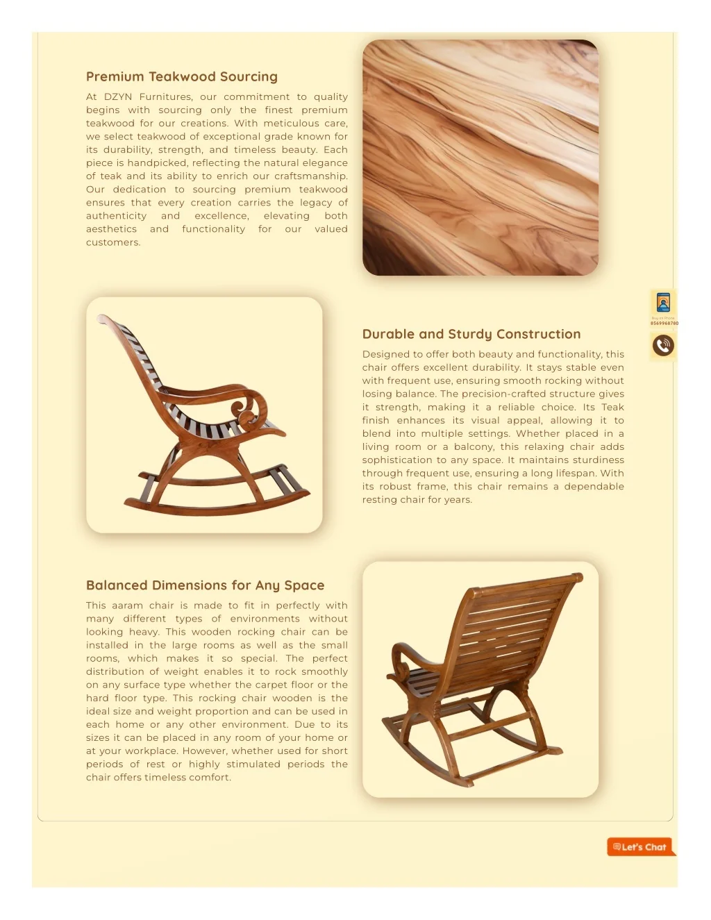 PPT - Boston Teak Wood Rocking Chair (Teak) PowerPoint Presentation ...