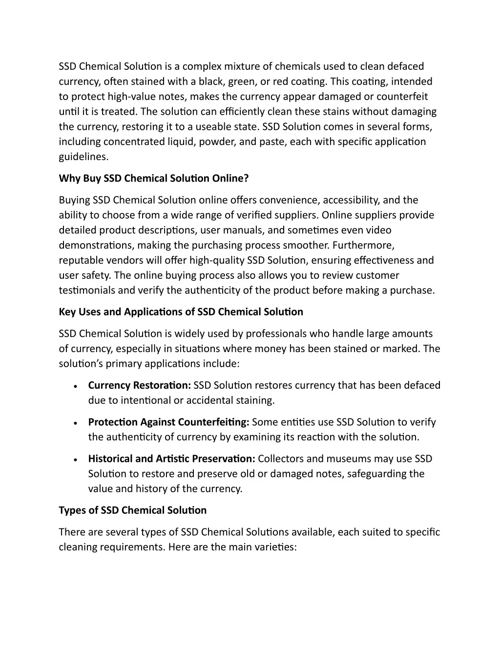 PPT - Buy SSD Chemical Solution Online SSD Chemical Solution For Sale ...
