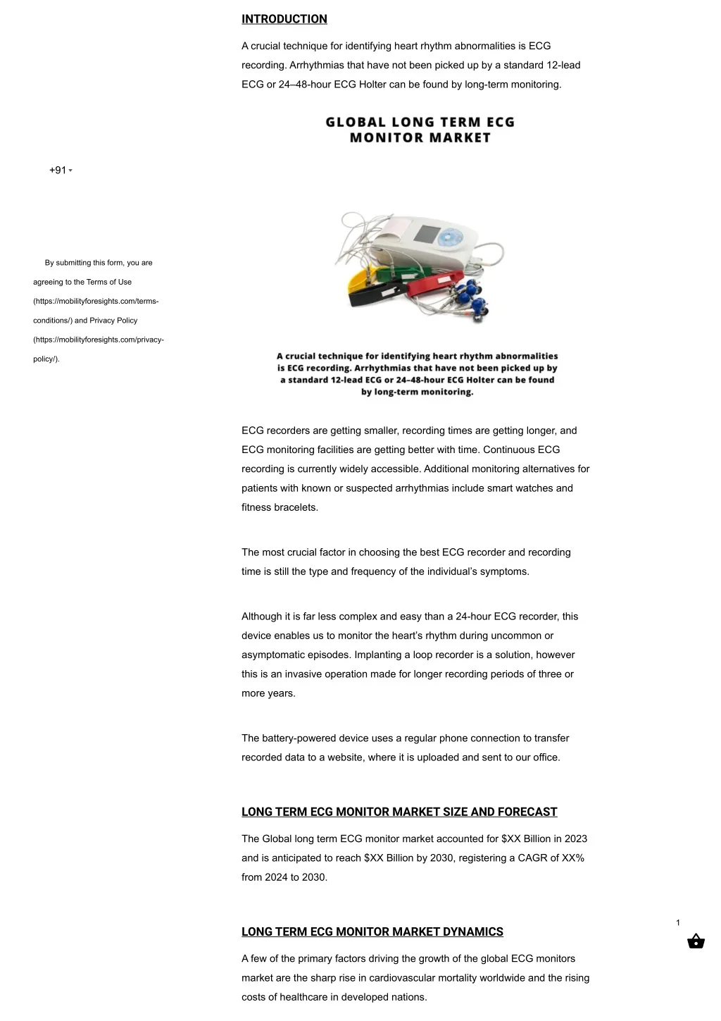 PPT - Global Long Term ECG Monitor Market 2024-2030 PowerPoint ...