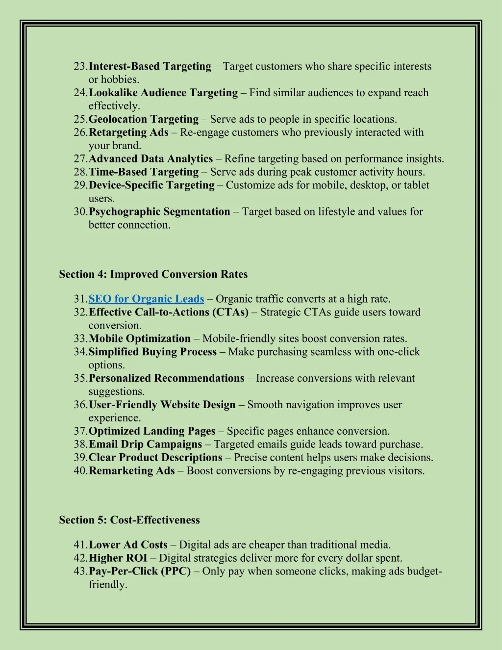 PPT - Top 100 Benefits of Digital Marketing for Businesses in 2024 ...