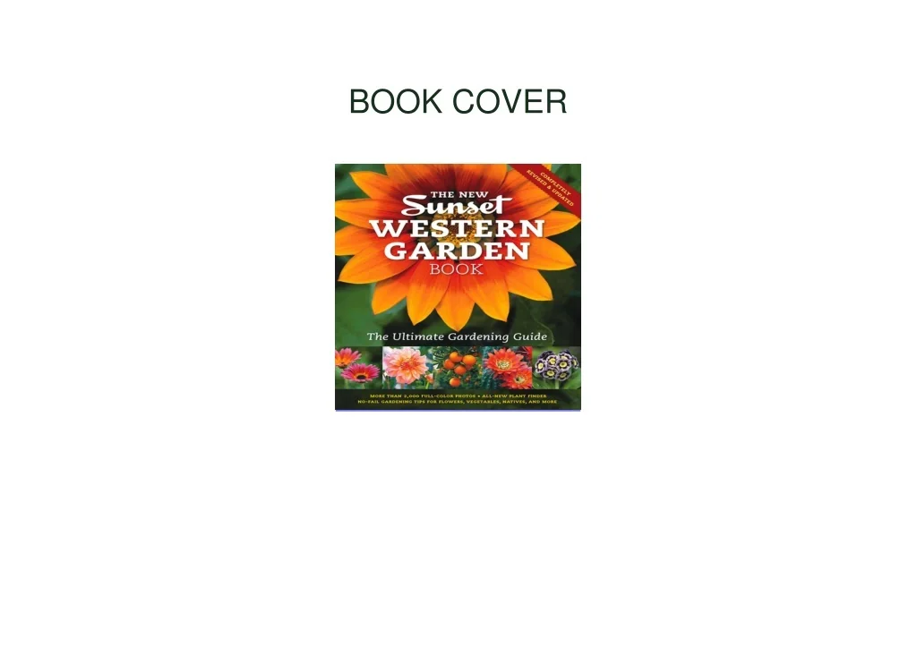 PPT - Pdf The New Western Garden Book: The Ultimate Gardening Guide ...