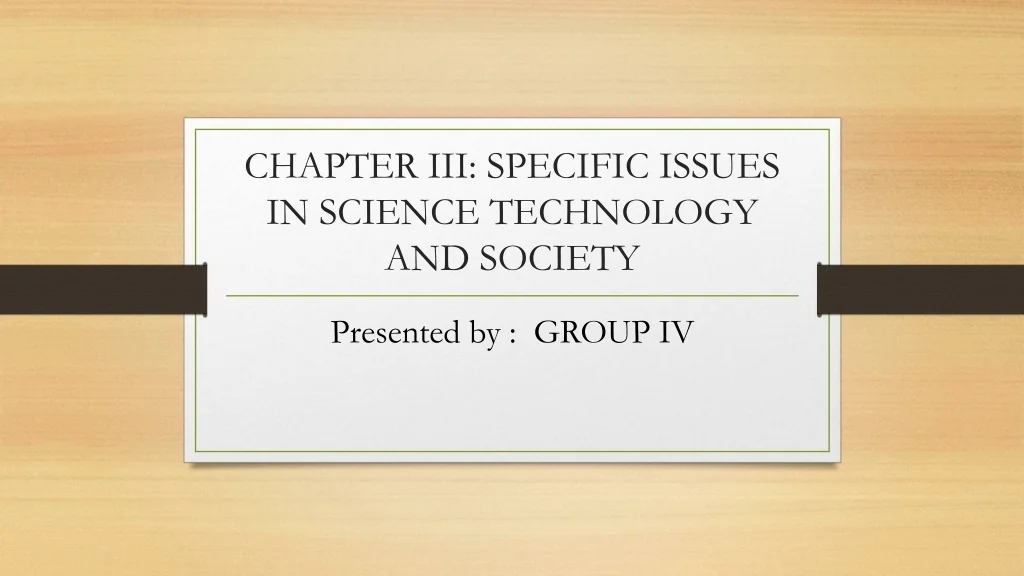 PPT - Science Technology and Society report latesttt-221118003913 ...