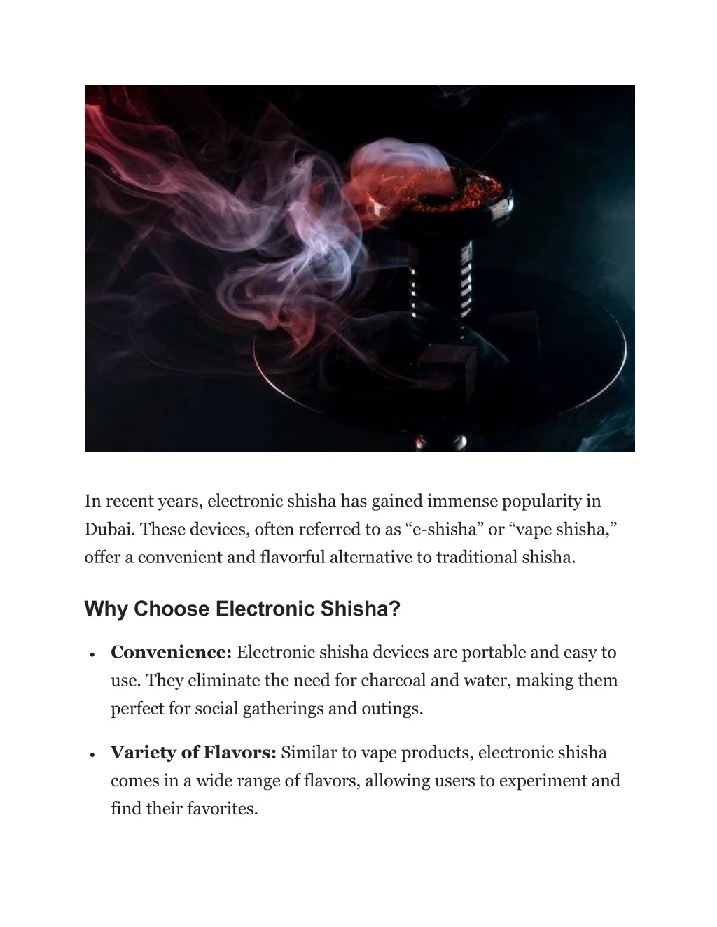 PPT - Exploring the Vibrant Vape and Shisha Scene in Dubai PowerPoint ...