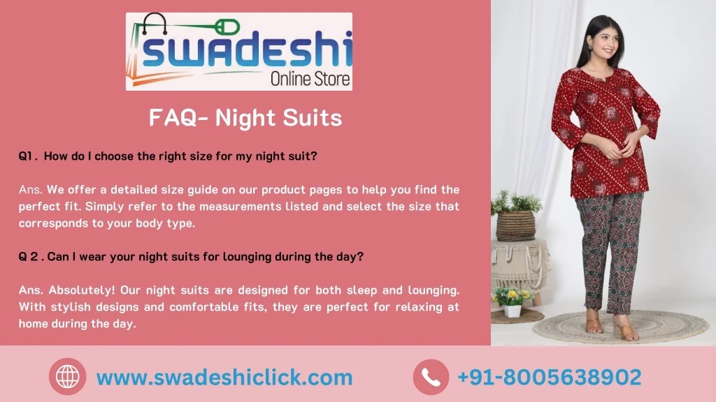 PPT - Night Suits for Women: Cozy Loungewear Essentials for Every Night ...