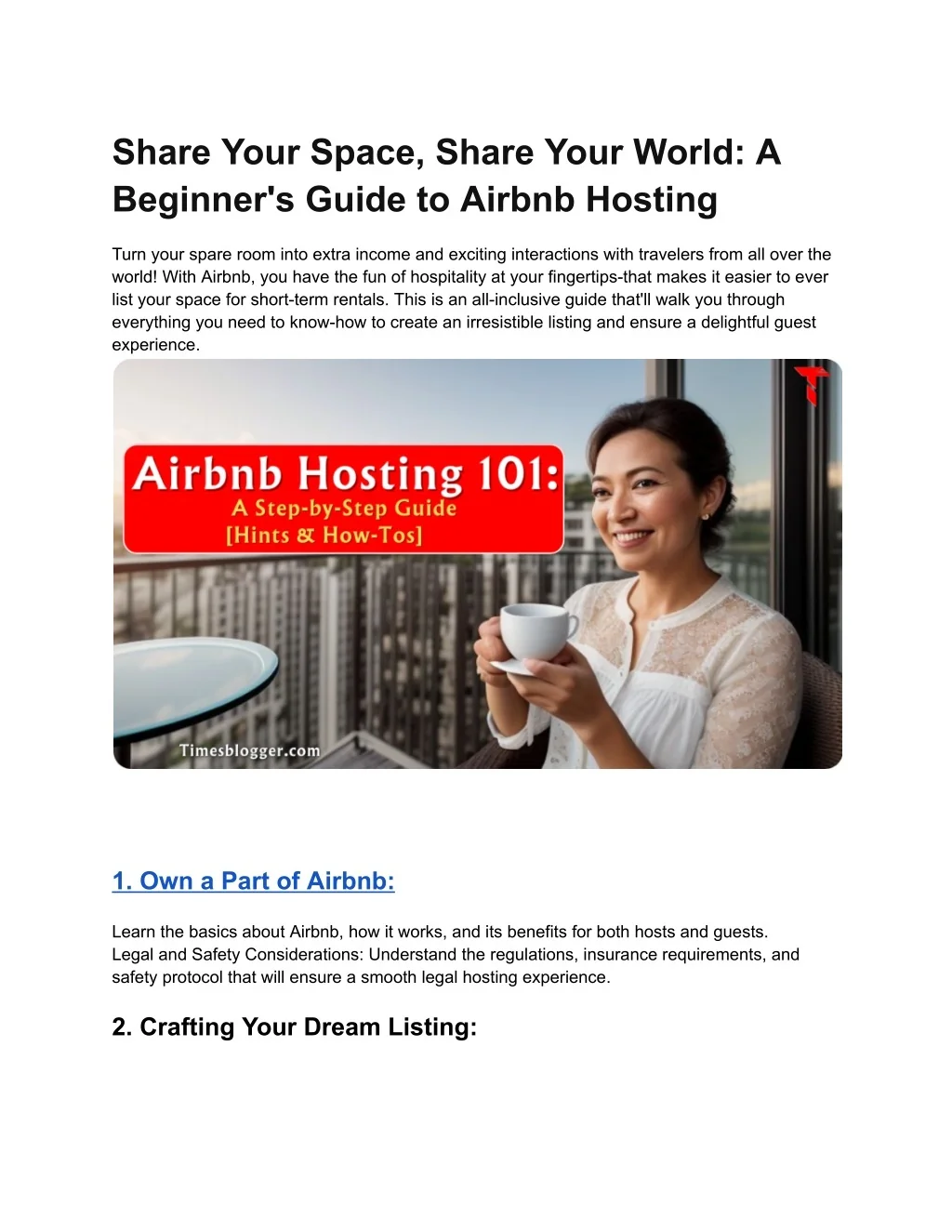 PPT - Make Money & Meet People: Your Guide to Airbnb Hosting PowerPoint ...