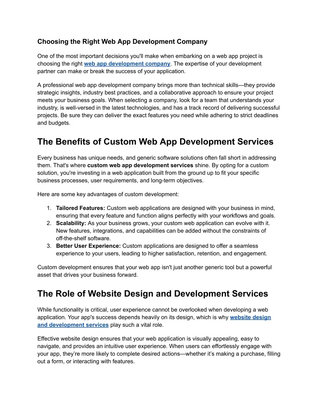 PPT - Unlocking Business Potential with Professional Web Application Development PowerPoint ...