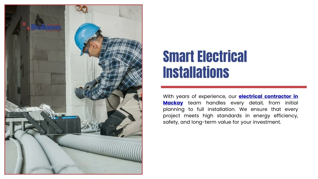 PPT - The Smart Choice for Quality Electrical Solutions in Mackay ...