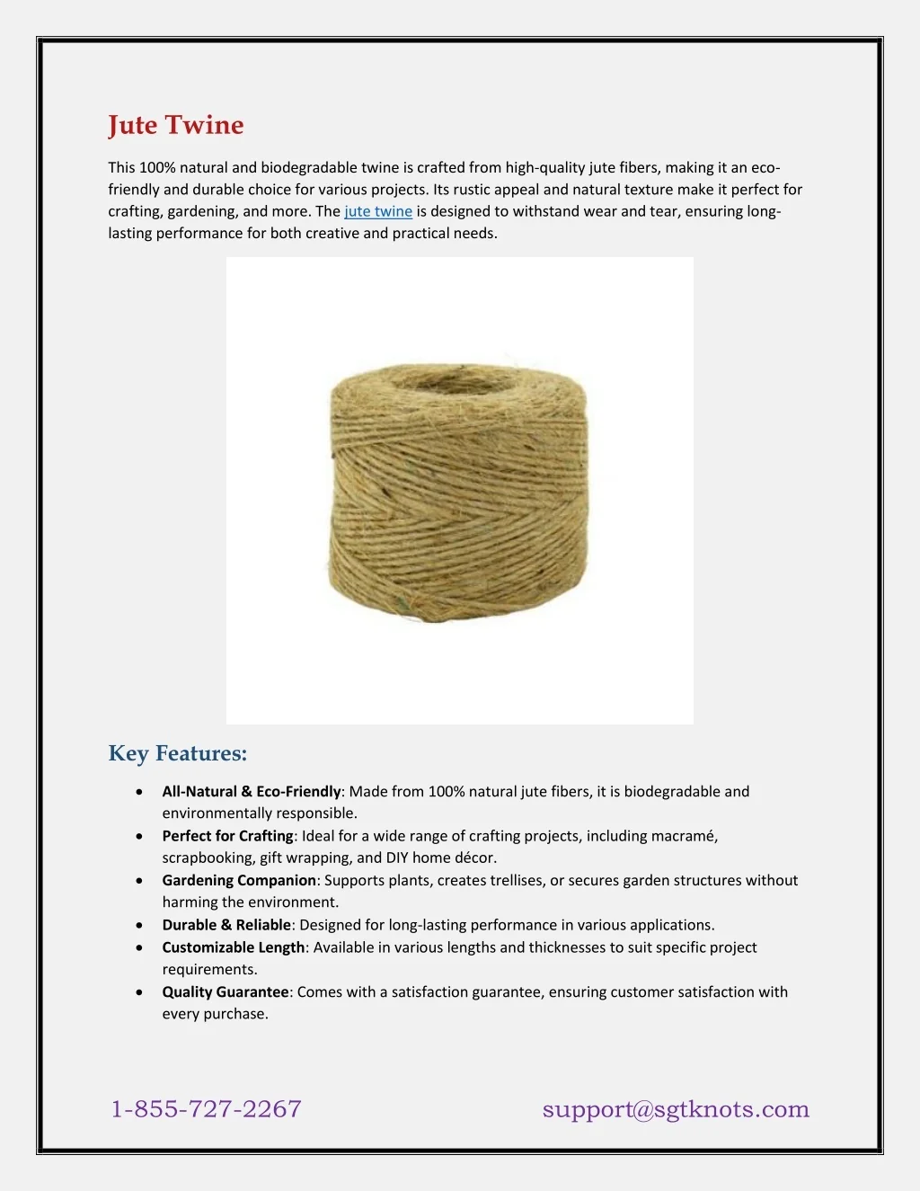 PPT - How to Choose Right Jute Rope for Your Projects PowerPoint ...