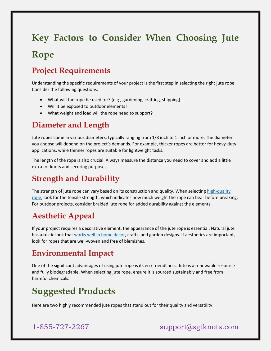 PPT - How to Choose Right Jute Rope for Your Projects PowerPoint ...