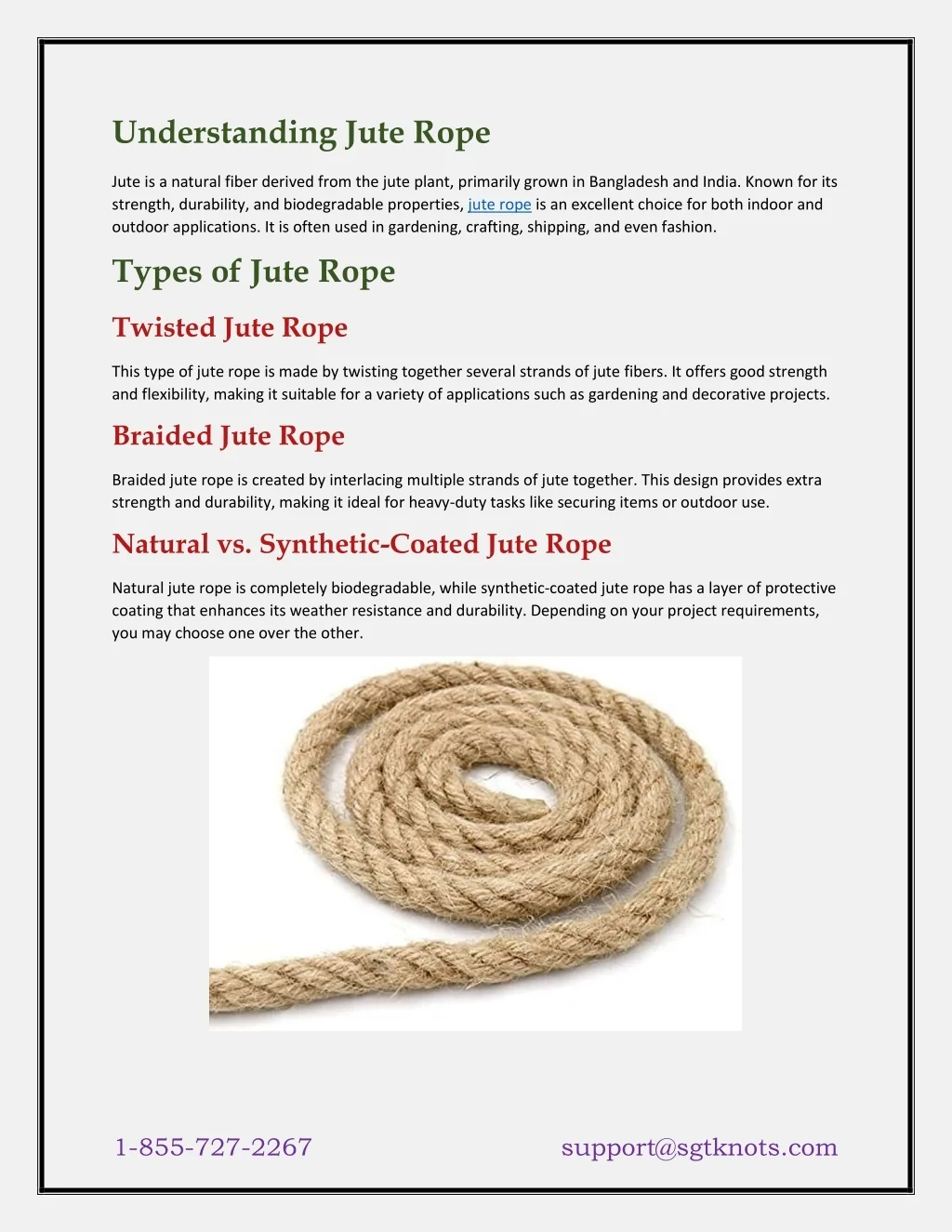 PPT - How to Choose Right Jute Rope for Your Projects PowerPoint ...